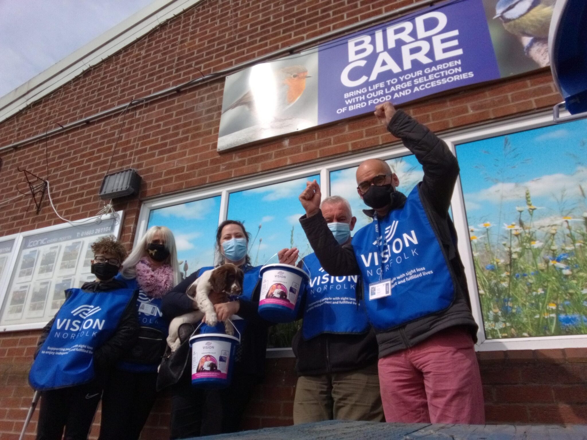 Generous shoppers donate more than £500 to Norfolk’s sight loss charity ...